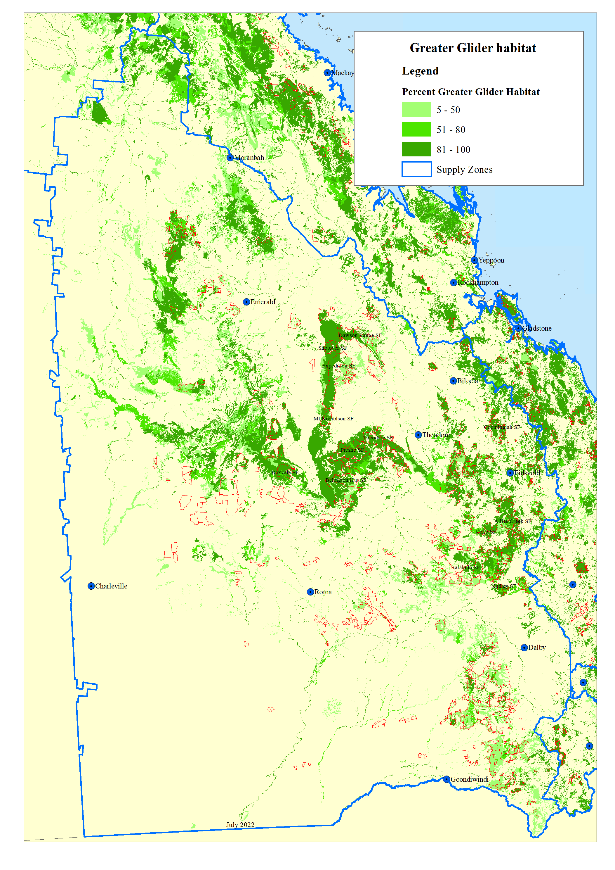 Western Hardwoods Area